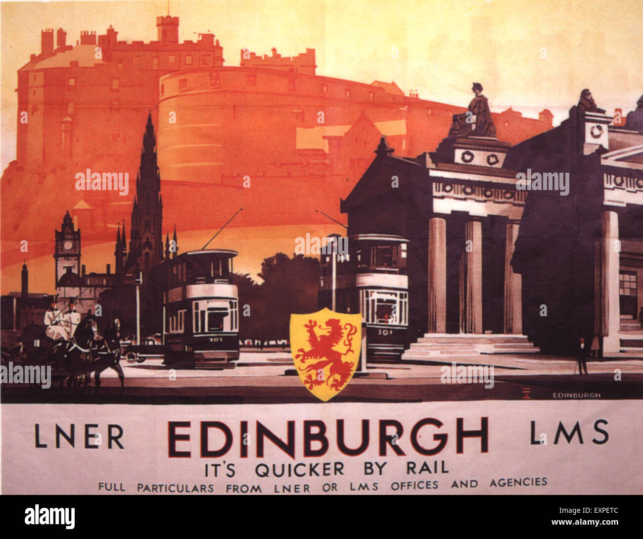 Lner poster hi-res stock photography and images - Alamy