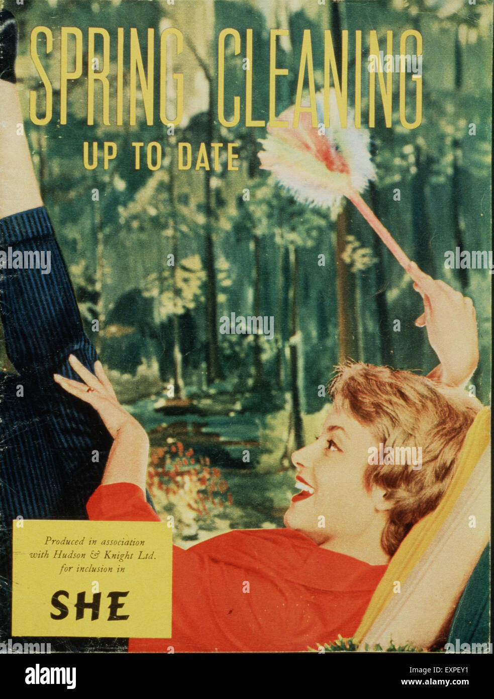 1950s UK She Magazine Cover Stock Photo - Alamy