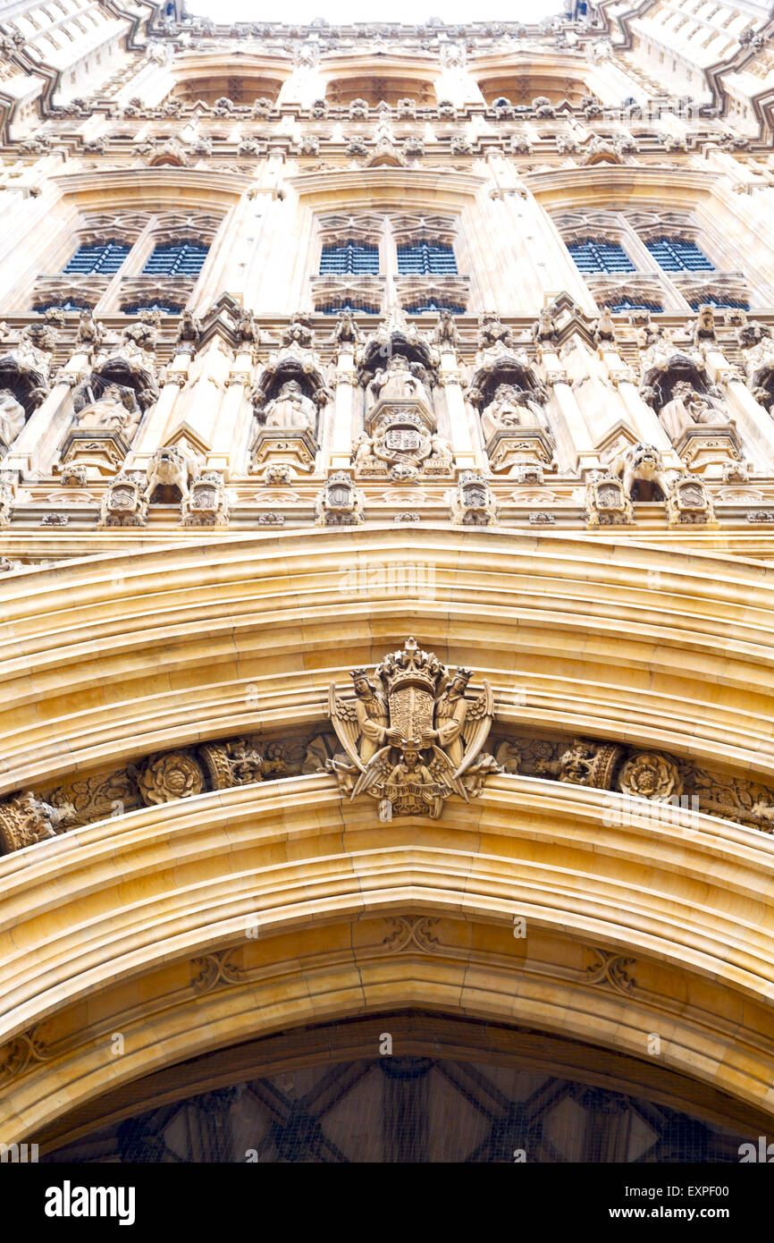 old architecture in england london europe wall and history Stock Photo ...