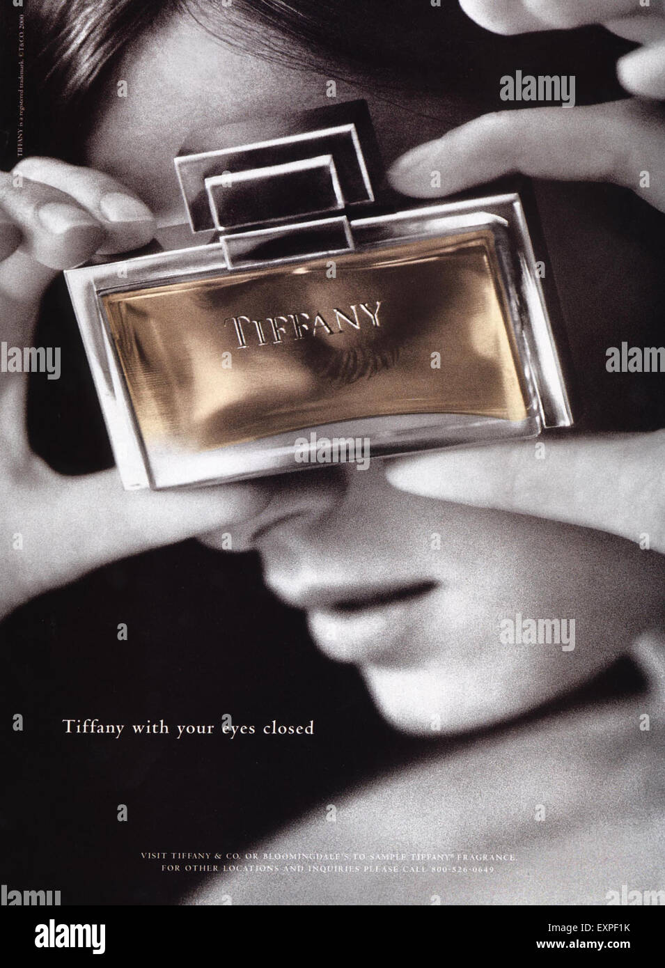 2000s UK Tiffany Magazine Advert Stock Photo - Alamy