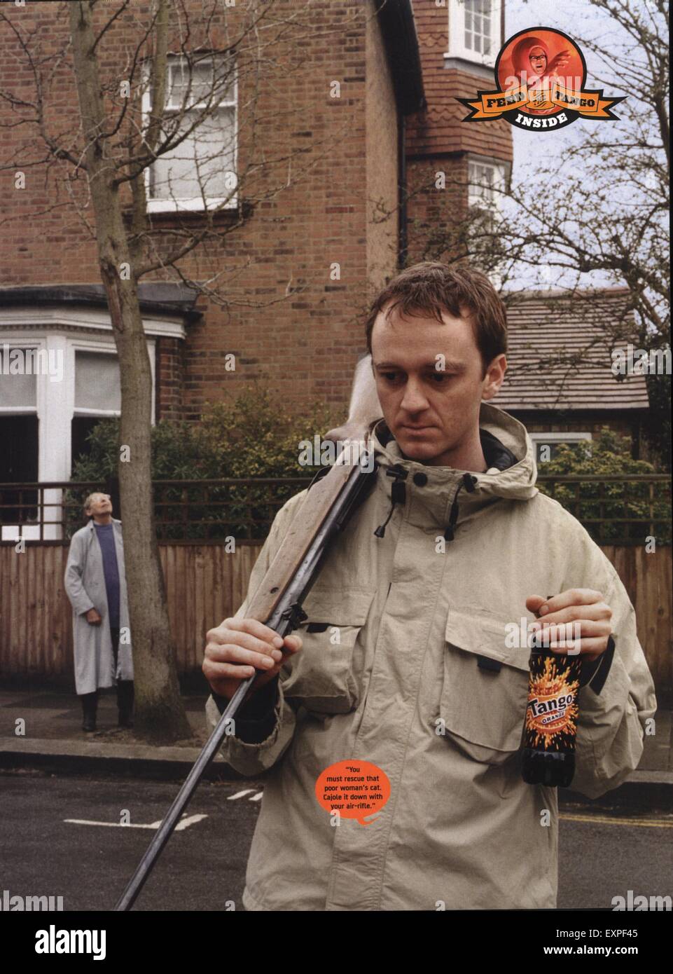 2000s UK Tango Magazine Advert Stock Photo - Alamy