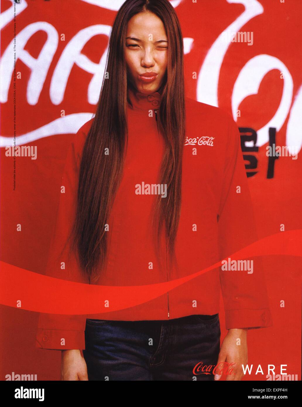 2000s UK Coca-Cola Magazine Advert Stock Photo - Alamy