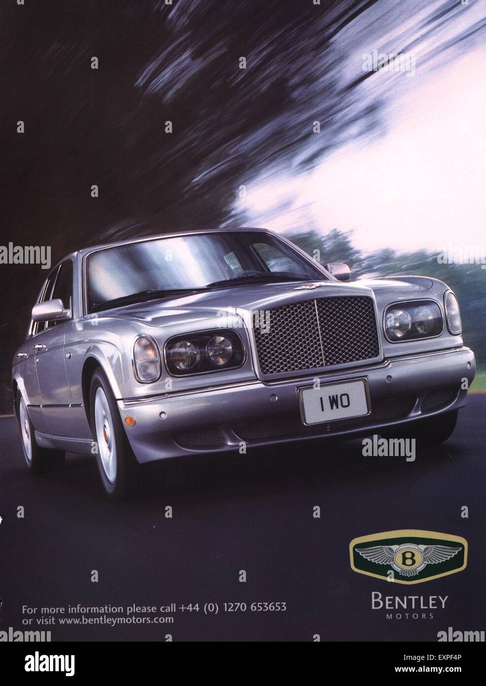 Bentley advert hi-res stock photography and images - Alamy