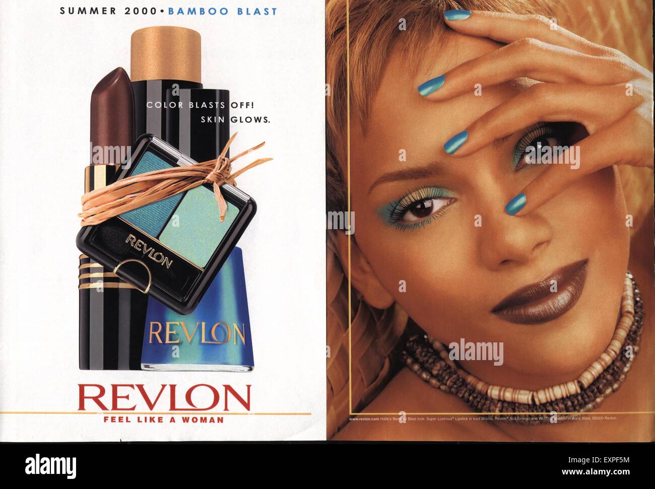 2000s Uk Revlon Magazine Advert High Resolution Stock Photography and ...