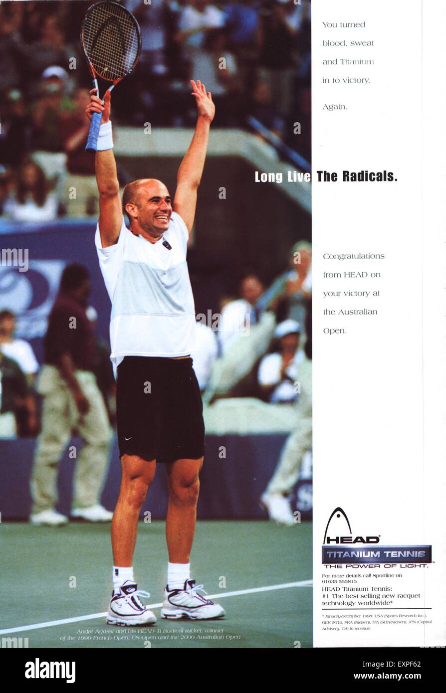 2000s UK Head Magazine Advert Stock Photo - Alamy