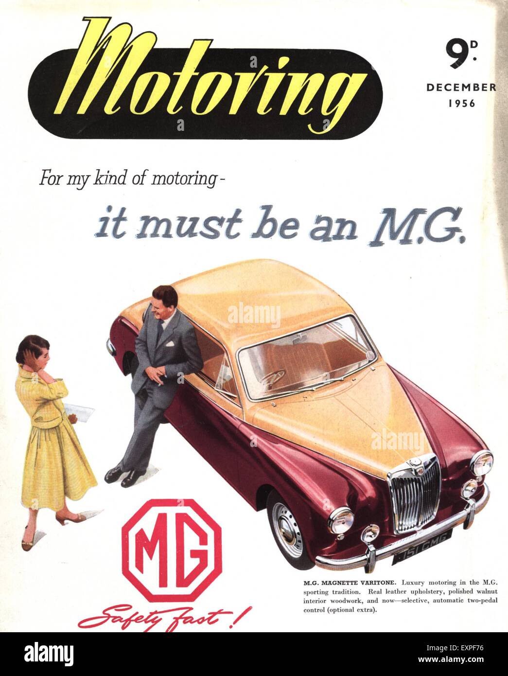 Mg cars advert hi-res stock photography and images - Alamy