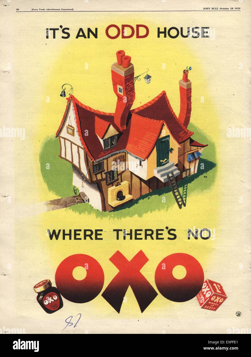 Oxo Advert High Resolution Stock Photography and Images - Alamy
