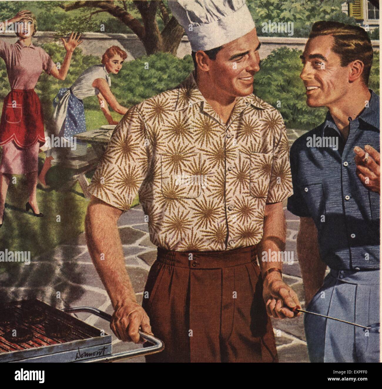 1950s usa arrow magazine advert hi-res stock photography and images - Alamy