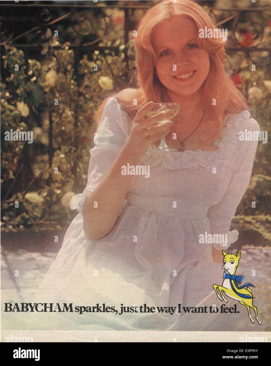 Babycham 1970s hi-res stock photography and images - Alamy