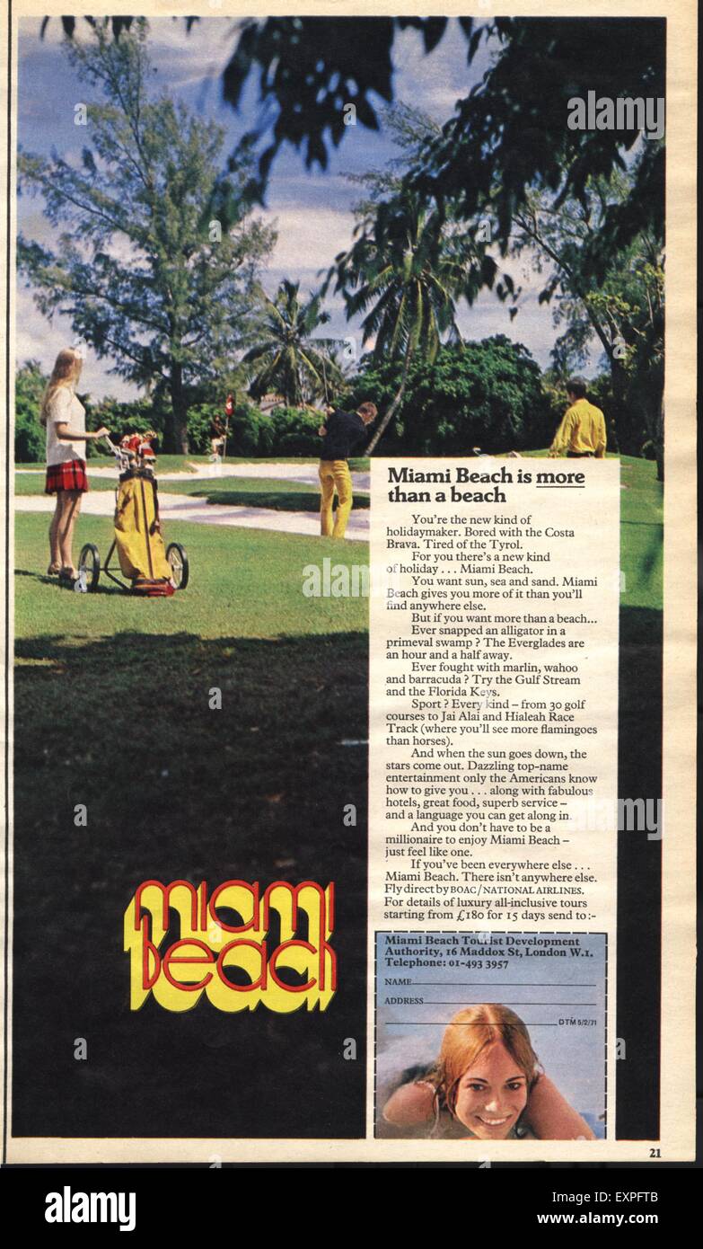 1970s beach hi-res stock photography and images - Alamy