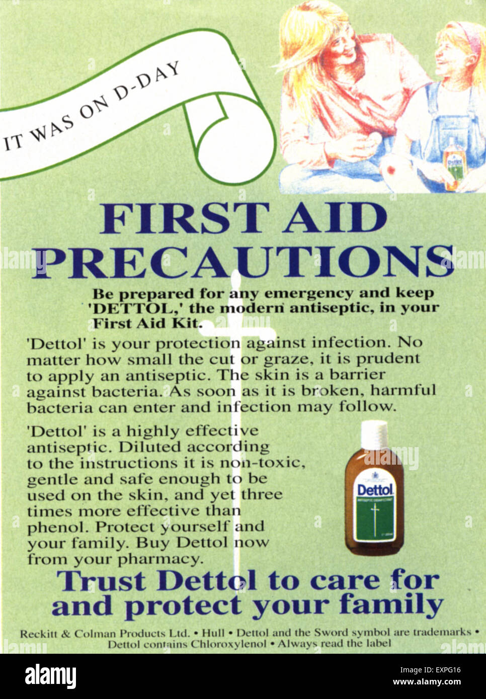 Dettol advert hi-res stock photography and images - Alamy