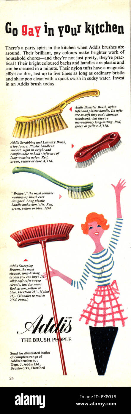Housework 1950s hi-res stock photography and images - Alamy