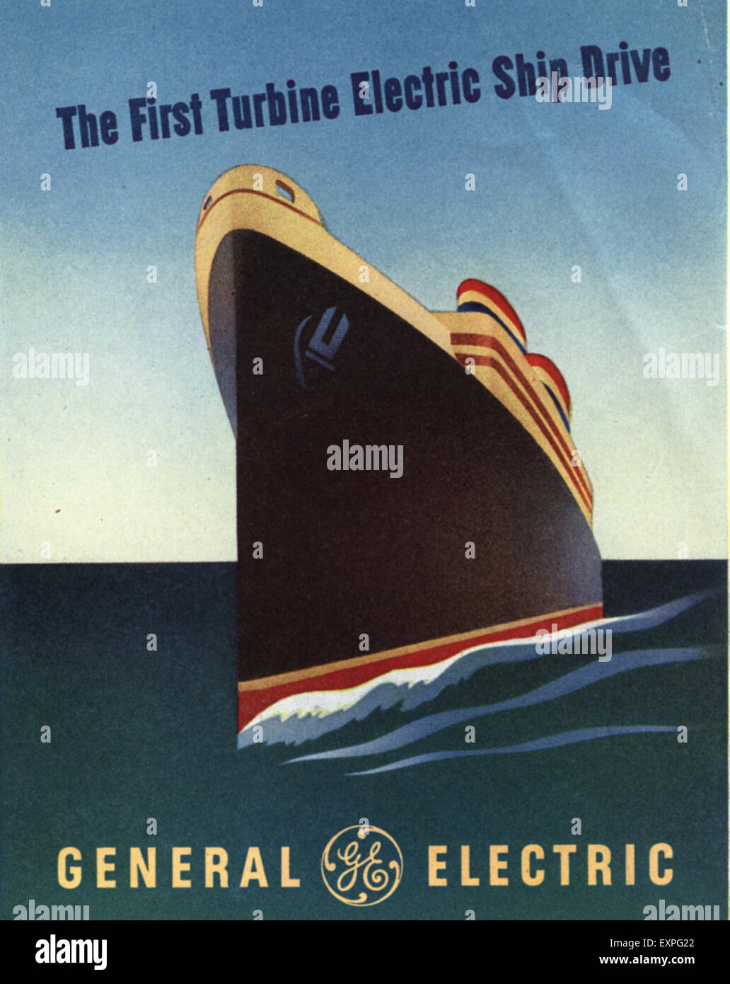 1950s USA General Electric Magazine Advert Stock Photo - Alamy