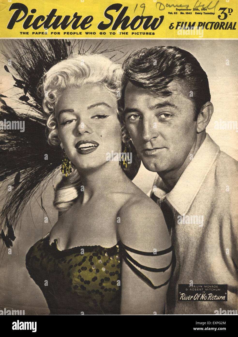 1950s uk picture show magazine hi-res stock photography and images - Alamy