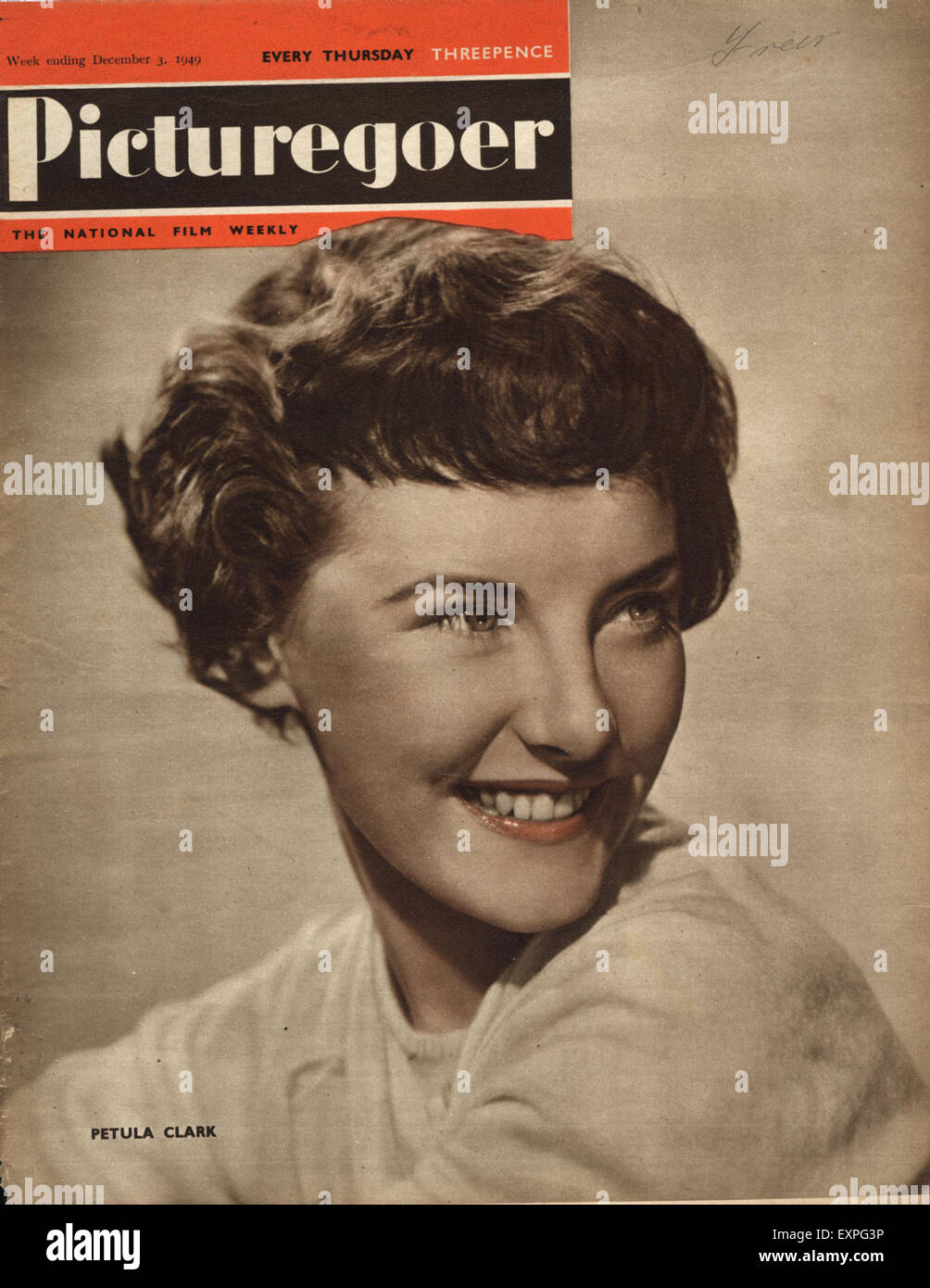 1940s UK Picturegoer Magazine Cover Stock Photo - Alamy