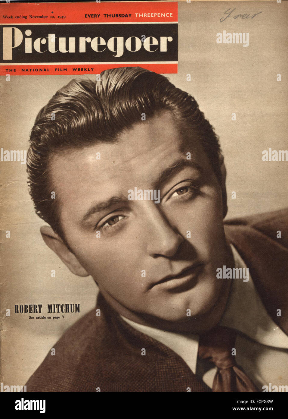 1940s UK Picturegoer Magazine Cover Stock Photo - Alamy