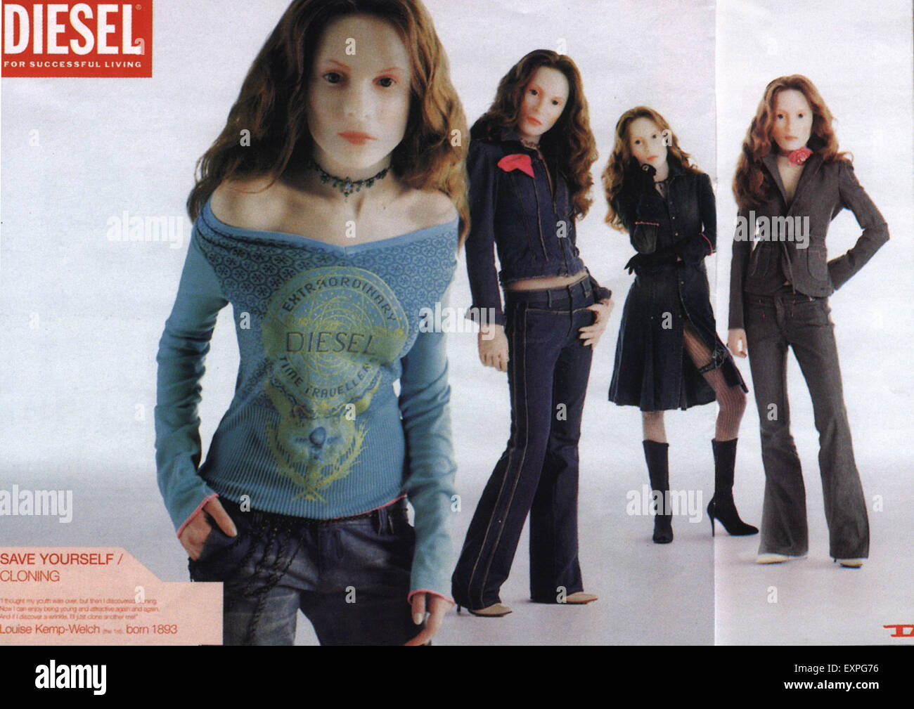 Diesel magazine advert hi-res stock photography and images - Alamy