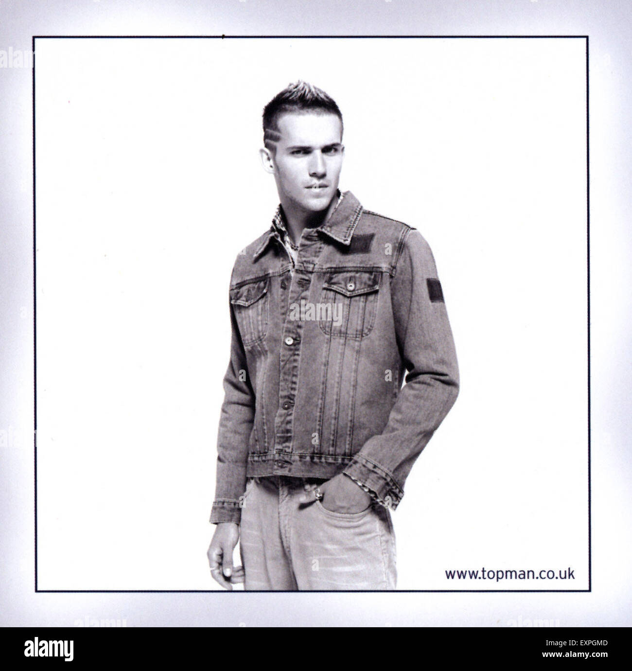 2000s UK Topshop Magazine Advert Stock Photo - Alamy