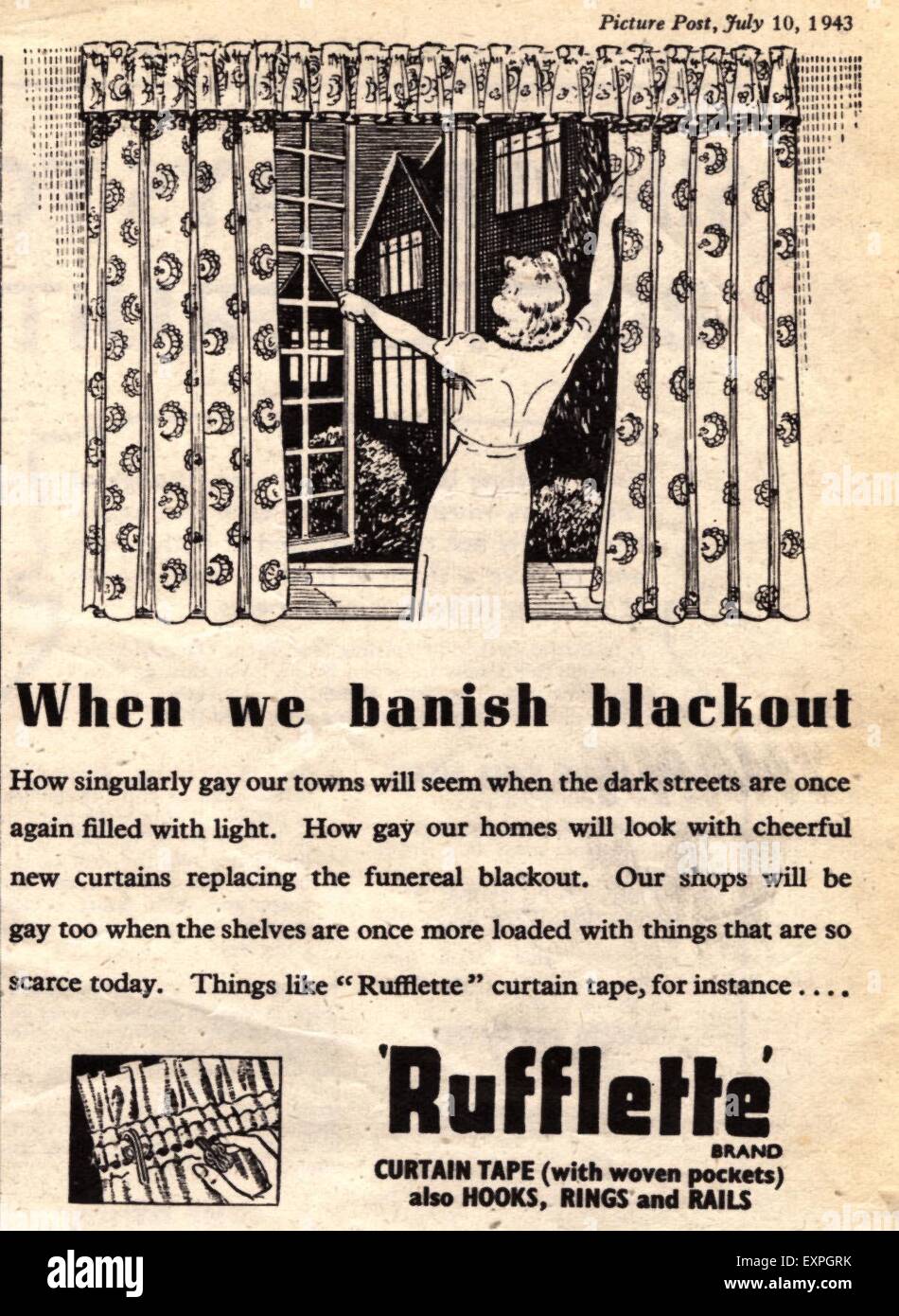 Rufflette hi-res stock photography and images - Alamy