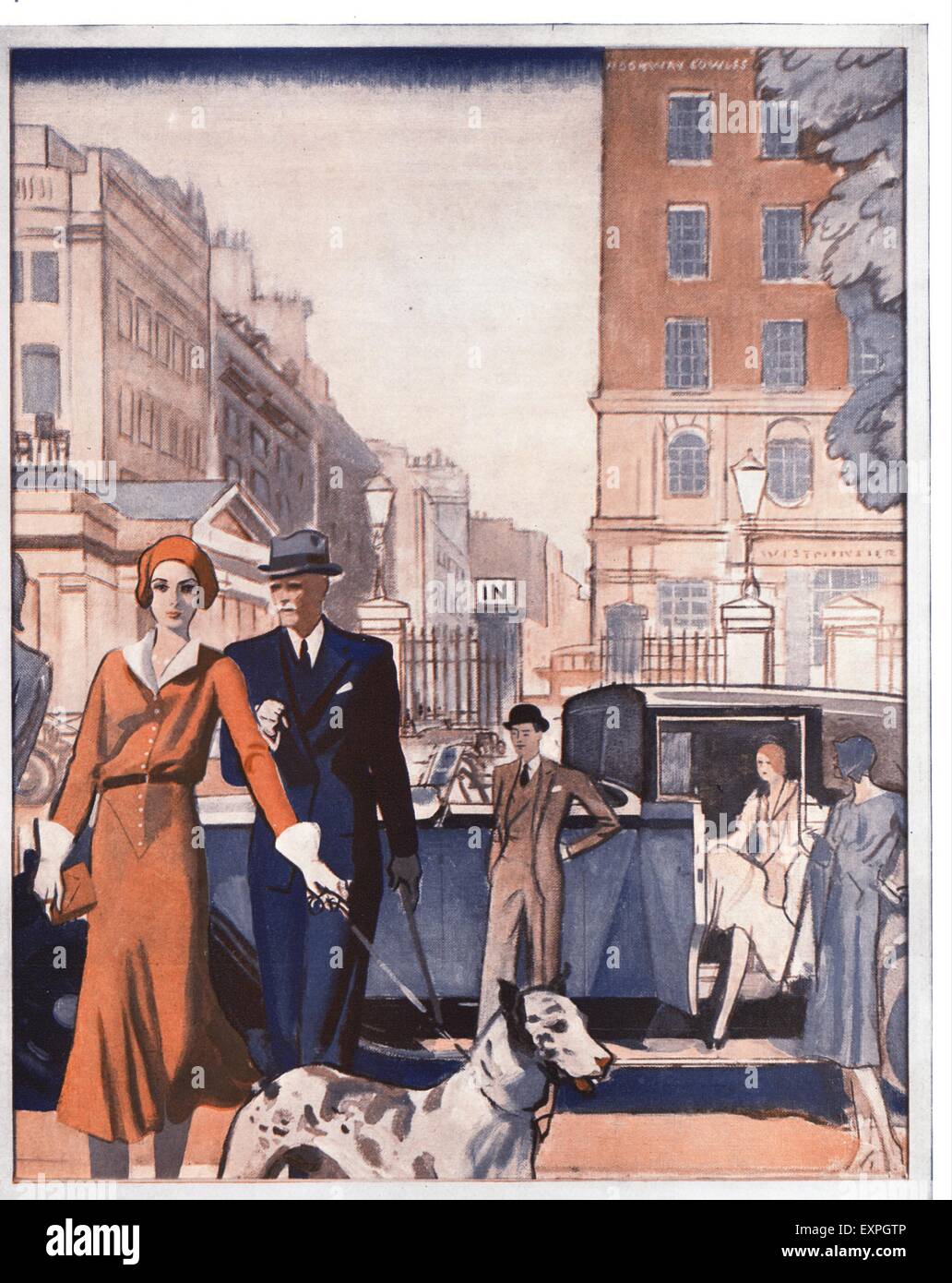 1930s uk womens fashion magazine hi-res stock photography and images ...