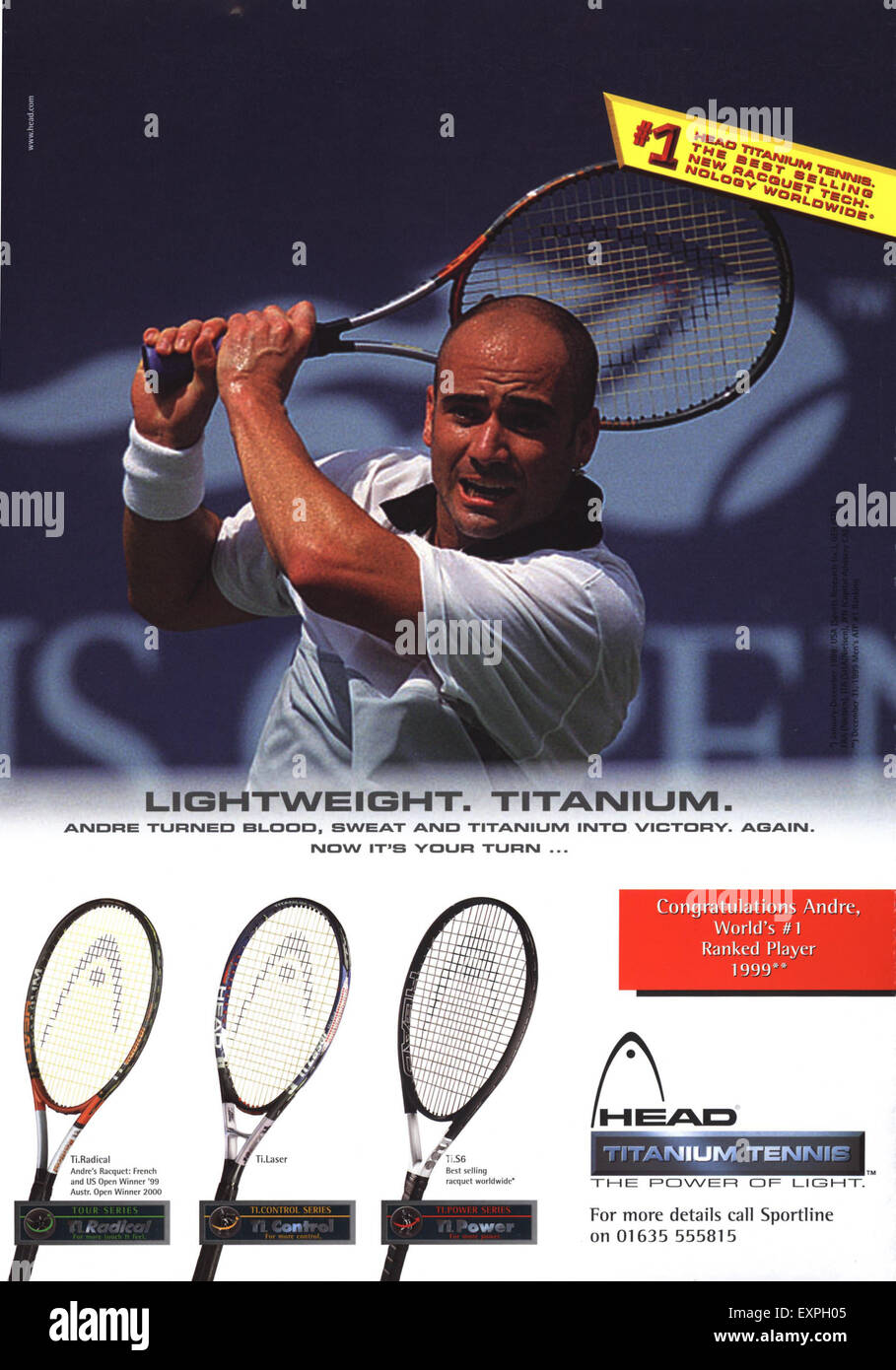 2000s UK Head Magazine Advert Stock Photo - Alamy