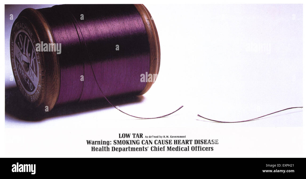 1990s UK Silk Cut Magazine Advert Stock Photo - Alamy