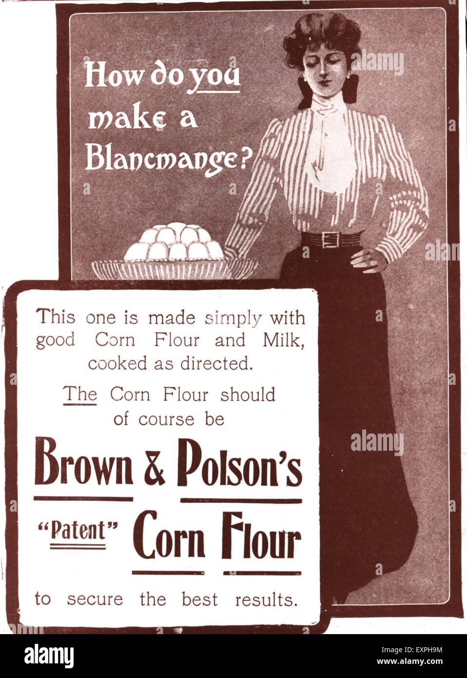 Corn Flour Advert High Resolution Stock Photography and Images - Alamy