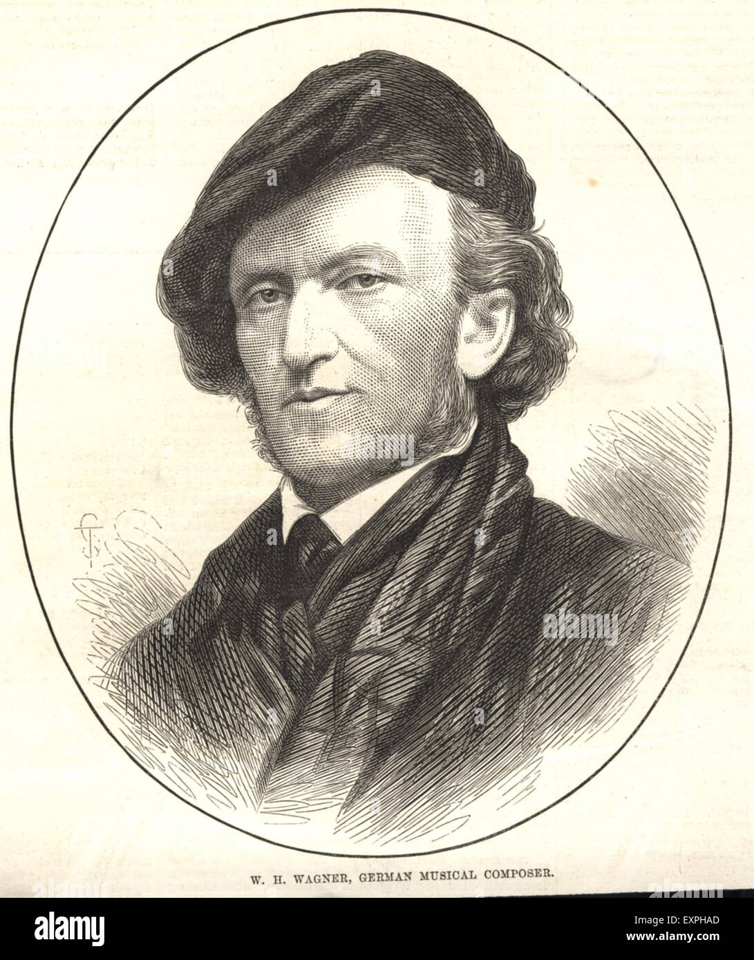 1880s UK W H Wagner Magazine Plate Stock Photo - Alamy