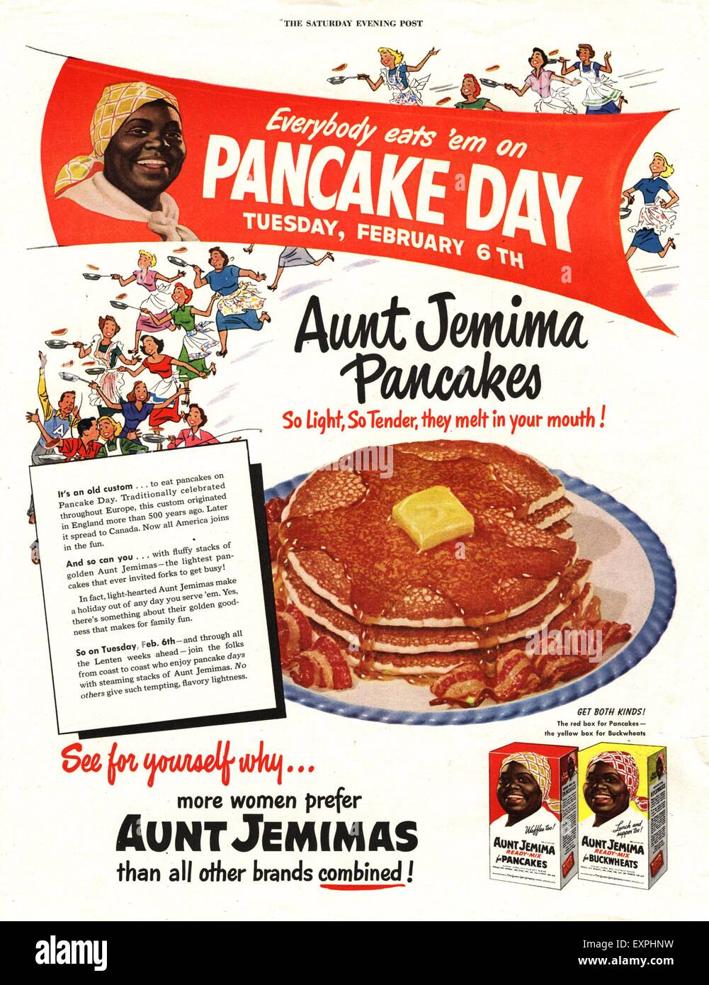 Aunt jemima hi-res stock photography and images - Alamy