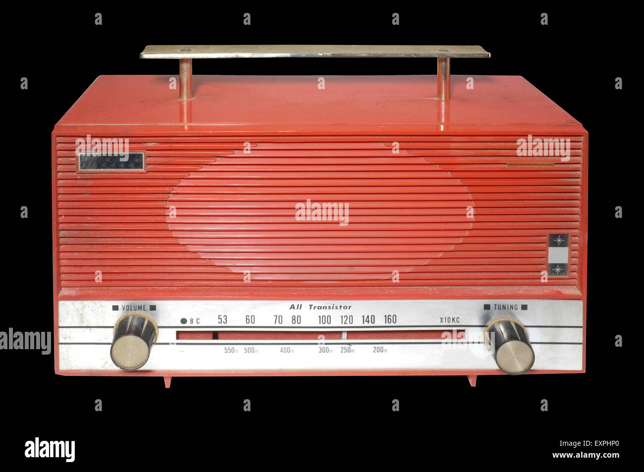 Retro radio receiver of the last century Stock Photo - Alamy