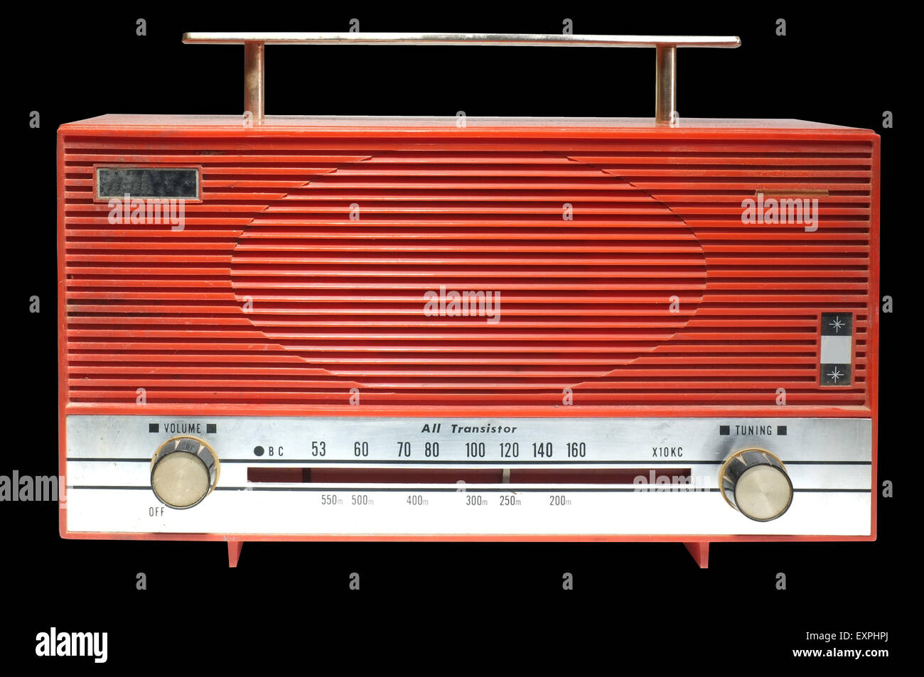 Retro radio receiver of the last century Stock Photo - Alamy