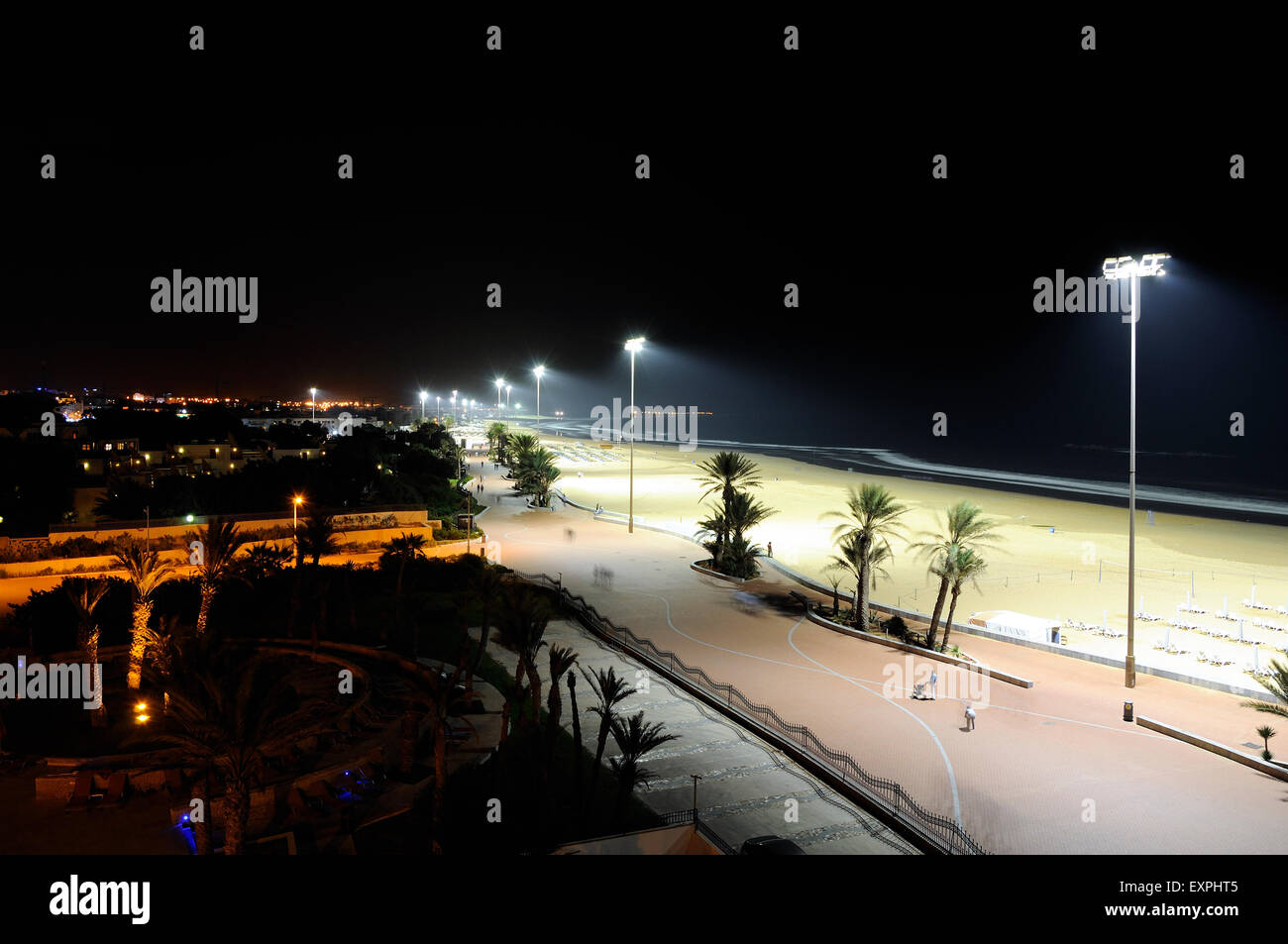 Agadir morocco night hi-res stock photography and images - Alamy