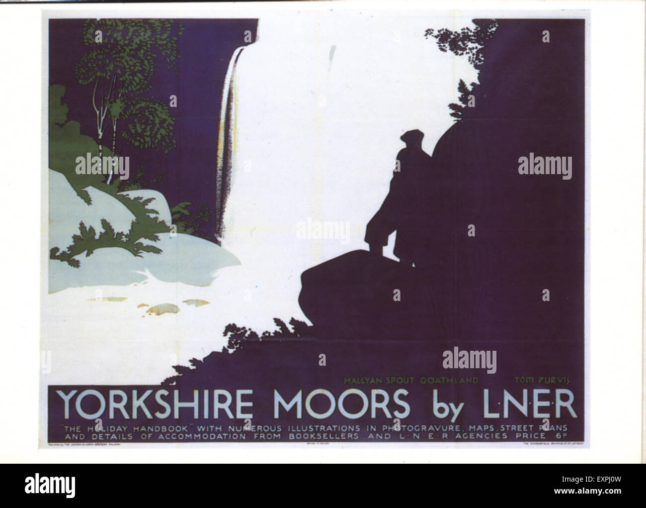 1920s UK LNER Railways Poster Stock Photo - Alamy