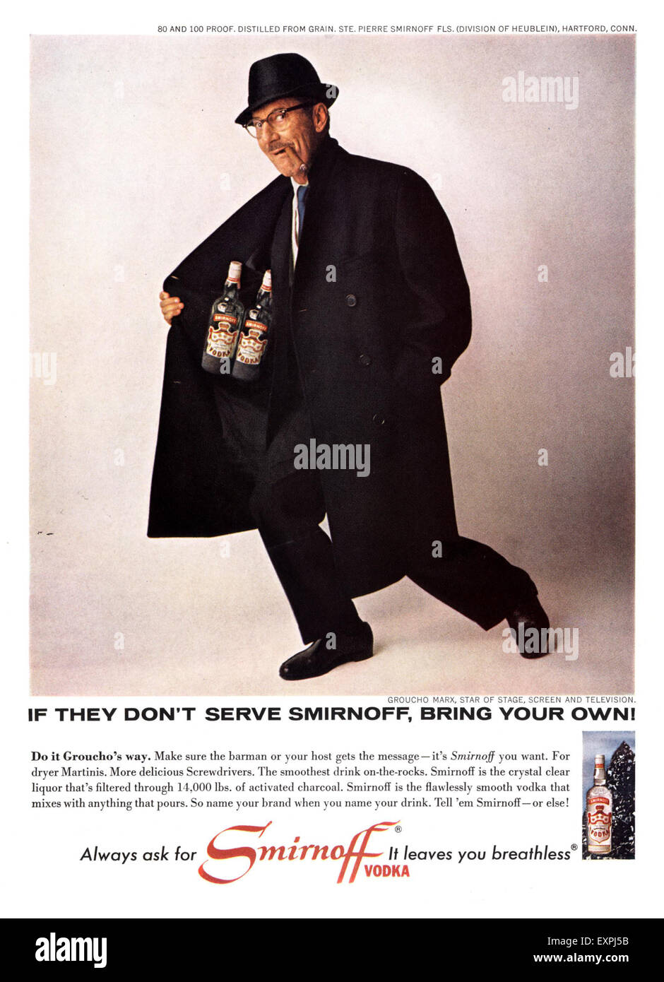 Smirnoff advert hi-res stock photography and images - Alamy