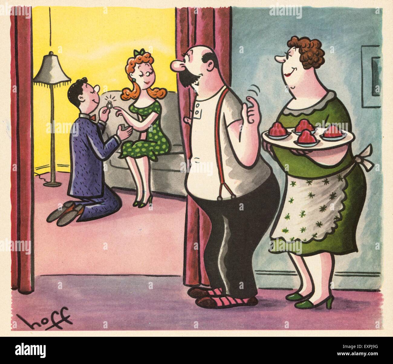 1940s USA Jello Magazine Advert (detail Stock Photo - Alamy