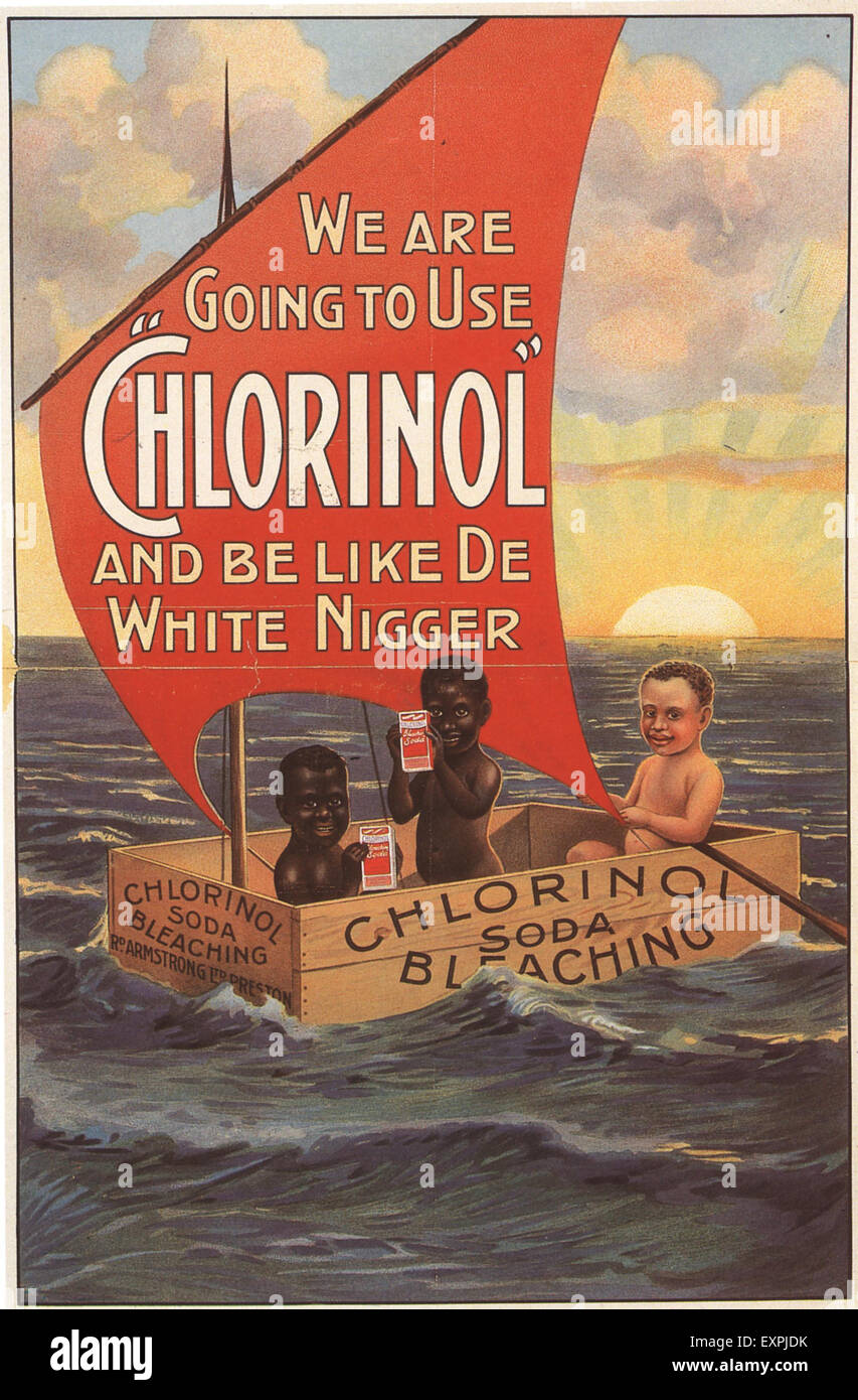 1890s UK Chlorinol Magazine Advert Stock Photo - Alamy