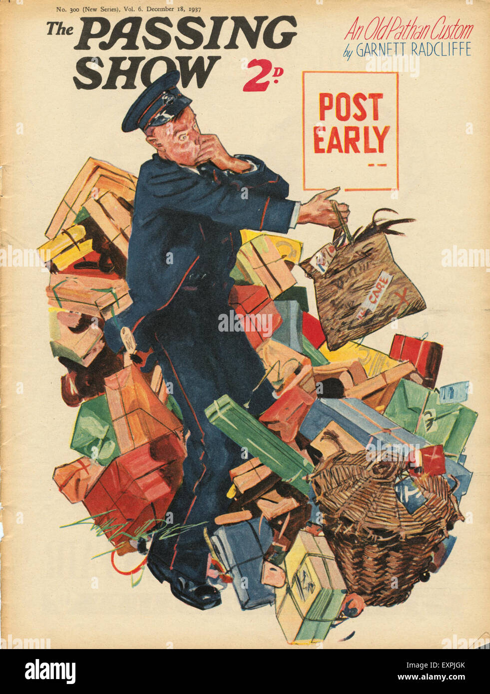 1930s UK The Passing Show Magazine Cover Stock Photo - Alamy