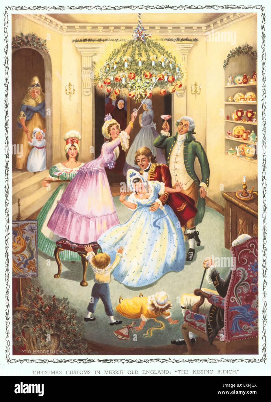 1800s christmas hi-res stock photography and images - Alamy