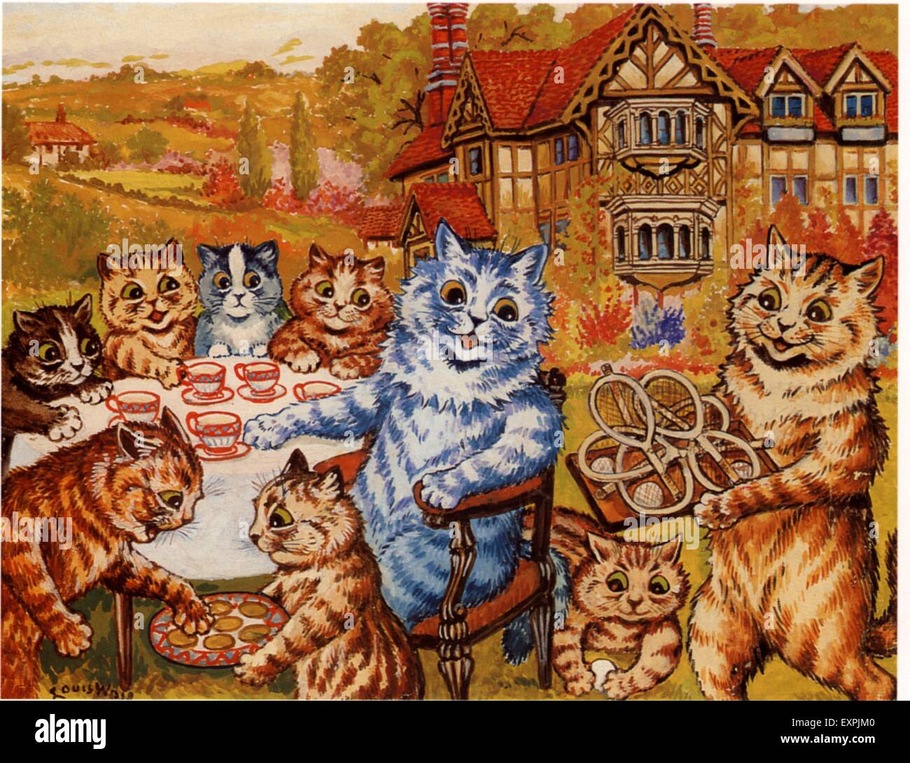 Louis wain hi-res stock photography and images - Alamy