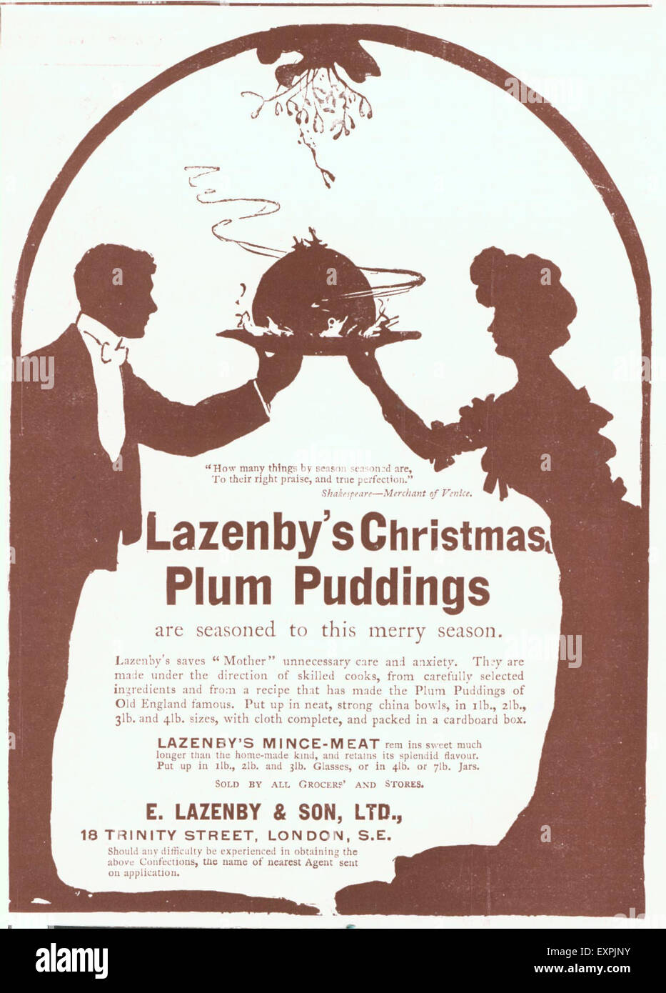 1920s UK Christmas Magazine Advert Stock Photo - Alamy
