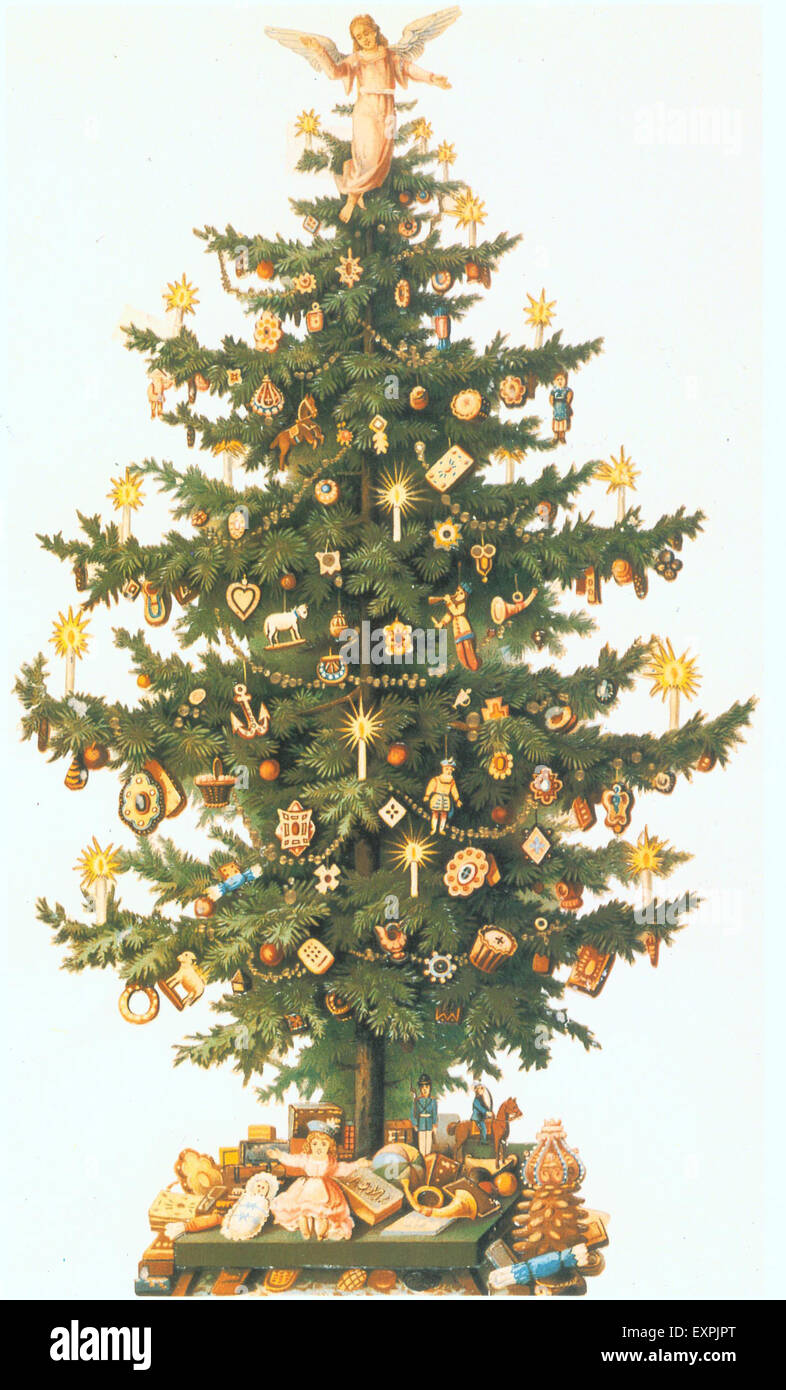 Christmas angels 1890s hi-res stock photography and images - Alamy