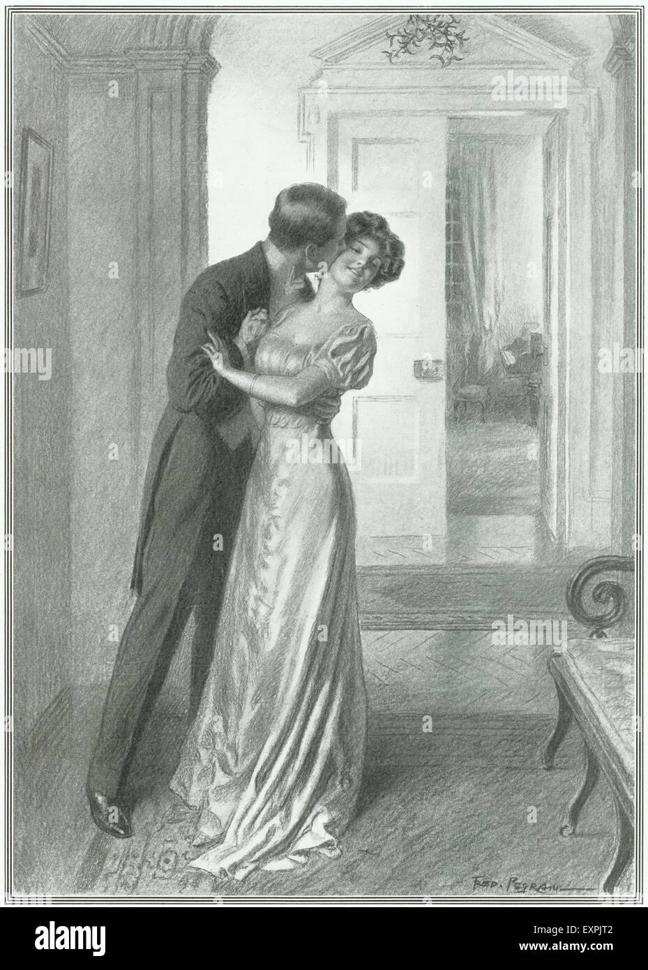 1870s UK Christmas Magazine Plate Stock Photo - Alamy