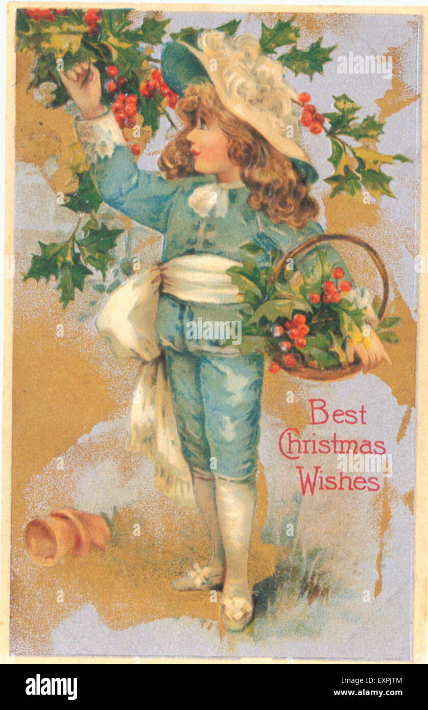 Christmas 1890s hi-res stock photography and images - Alamy