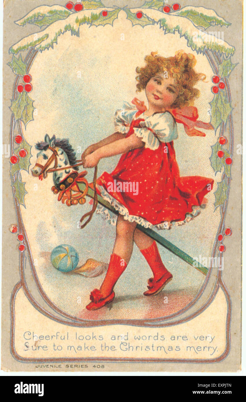 Christmas 1890s hi-res stock photography and images - Alamy