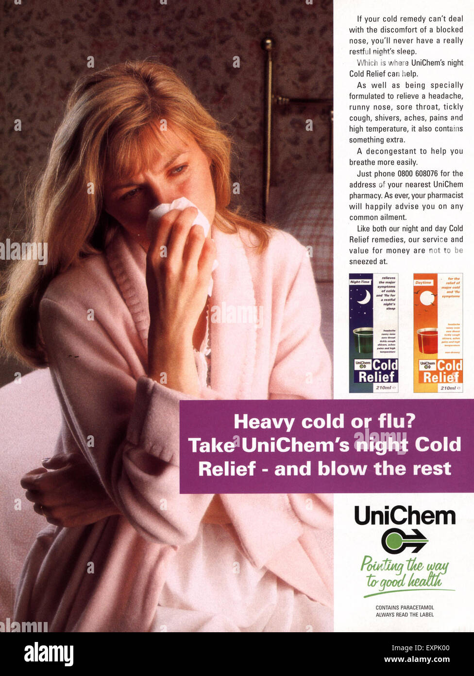 Blowing nose uk hi-res stock photography and images - Alamy