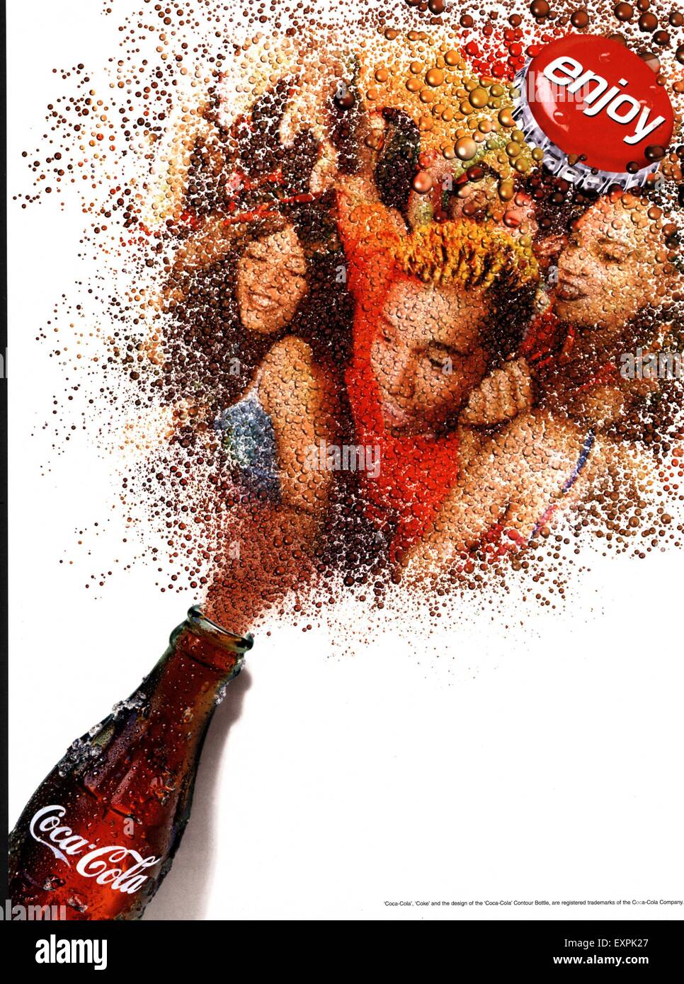 2000s UK Coca-Cola Magazine Advert Stock Photo - Alamy