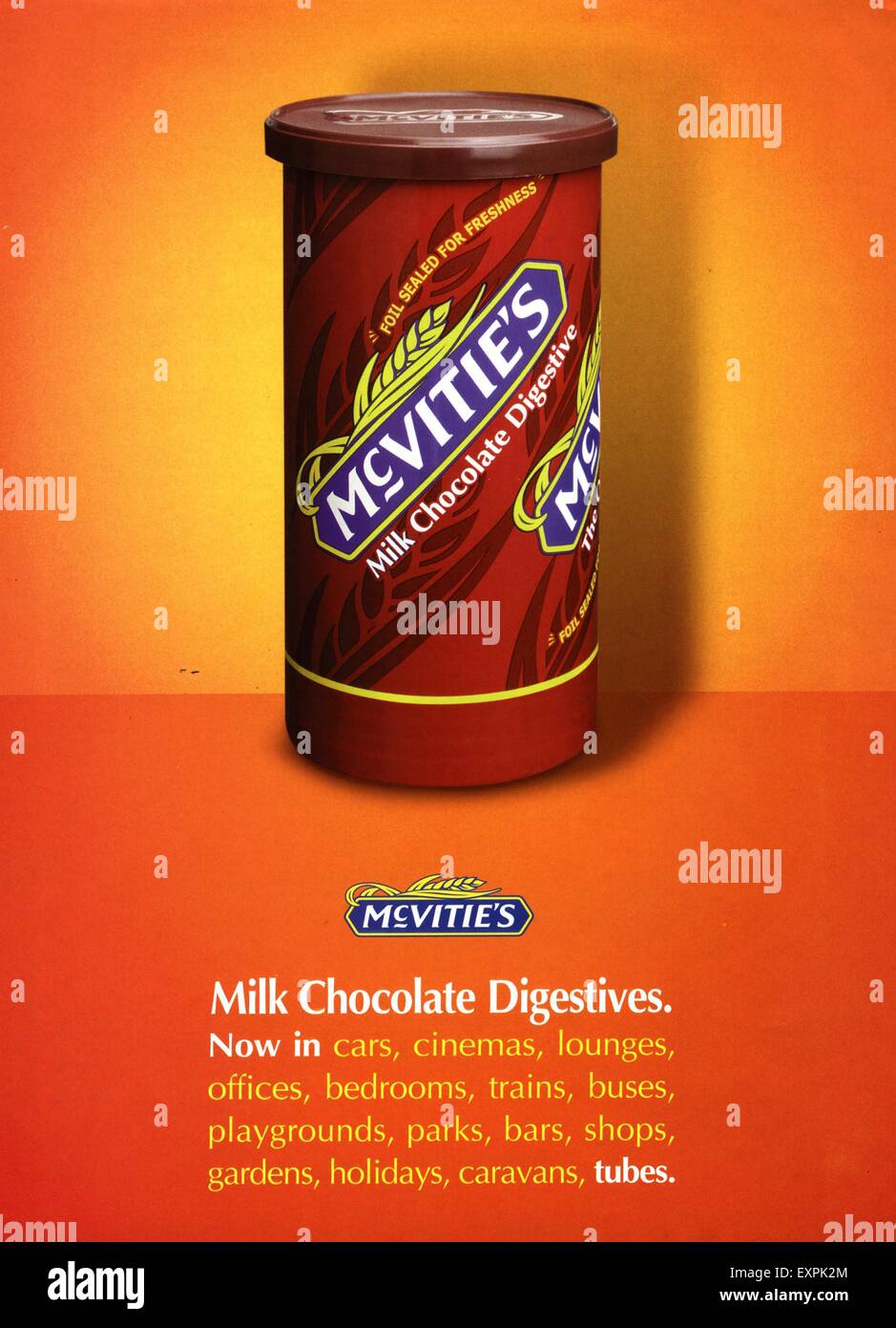 Mcvitie's Biscuits Advert High Resolution Stock Photography and Images ...