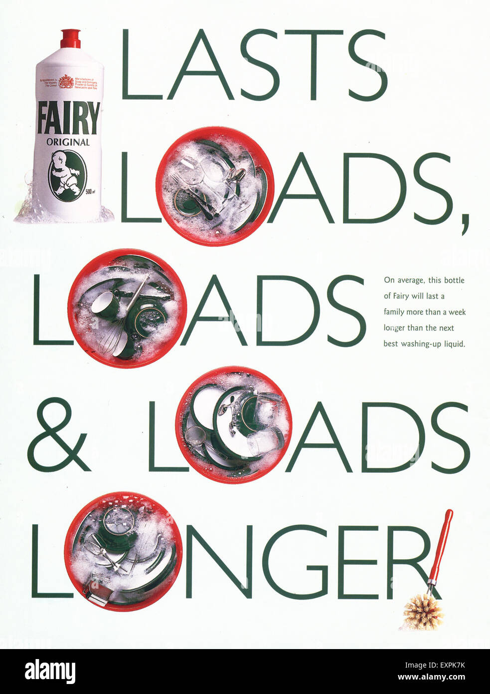 Fairy liquid advert hi-res stock photography and images - Alamy