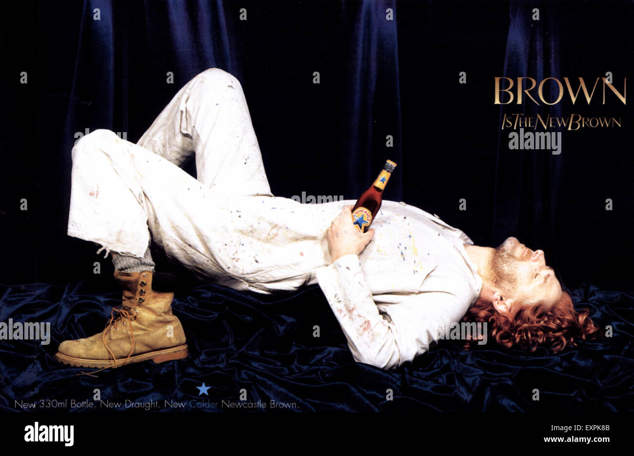 2000s UK Newcastle Brown Ale Magazine Advert Stock Photo - Alamy