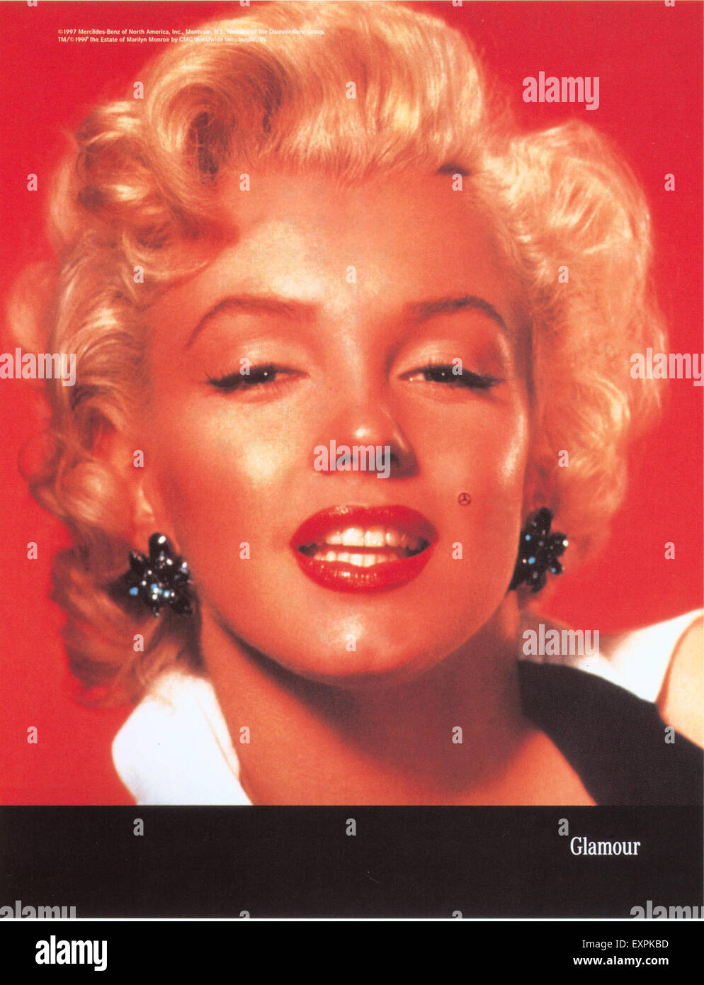 1990s USA Mercedes Benz Magazine Advert Stock Photo - Alamy